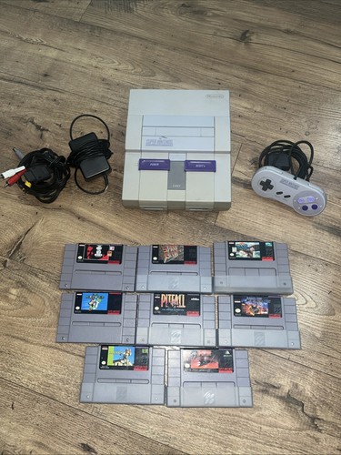 Original Super Nintendo Entertainment System Console SNES Video Game ...