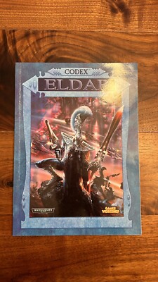 Warhammer 40K - Codex Eldar - 1999 Soft Cover Rulebook RPG 40,000 VGC | eBay