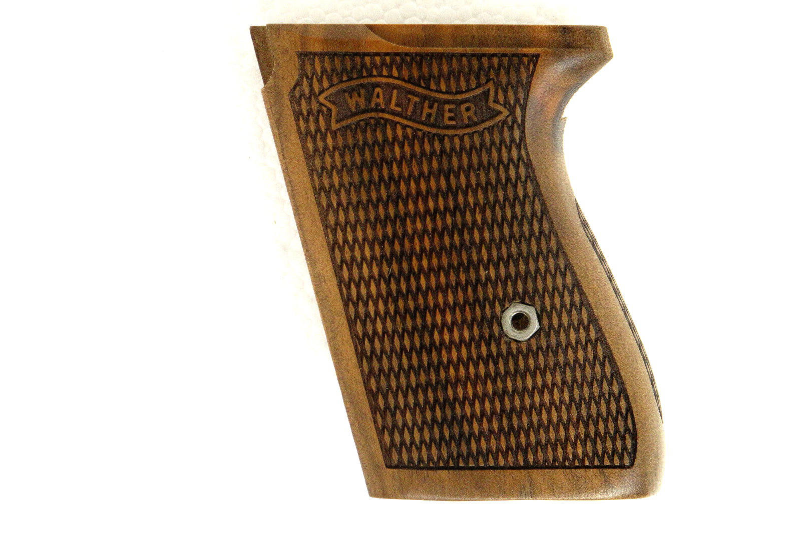 Walther PPK wraparound walnut grip/grips custom design "diamond ...