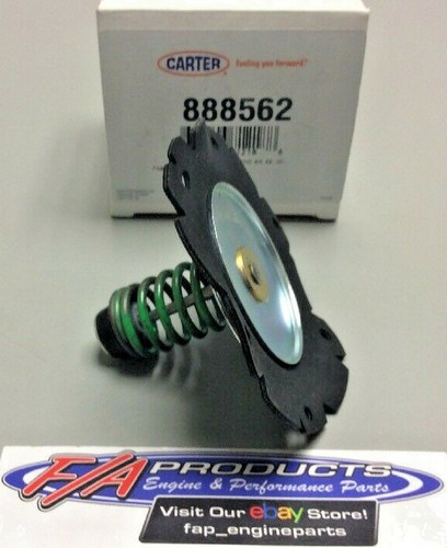 Carter 888562 Fuel Pump Diaphragm / Spring Kit For Carter Mechanical ...