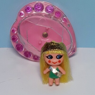 Vintage Mattel Liddle Kiddles Jewelry Heart Locket Pin with Doll | eBay