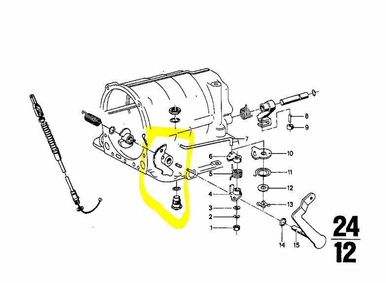 Jack for Zf 3HP12 Automatic Gearbox BMW NK 1800A 2000A Art. No ...