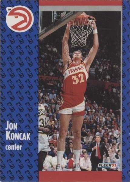 1991-92 Fleer - #2 Jon Koncak, Jon Koncak for sale online | eBay