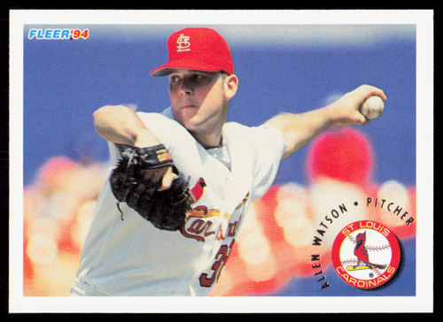 1994 Fleer 648 Allen Watson St. Louis Cardinals | eBay
