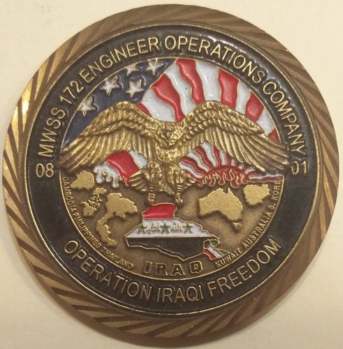 Marine Wing Support Sq 172 MWSS-172 OIF Engineer Ops Company Challenge ...