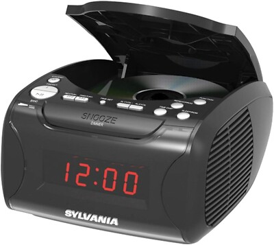 Proscan CD Clock Radio with USB Charger Model PCR4896 | eBay