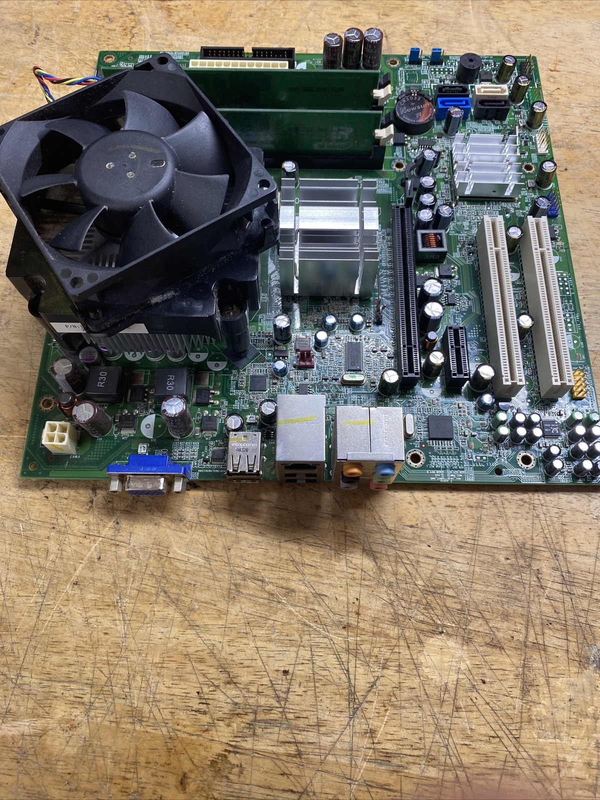 Foxconn G33M02 Motherboard PC2 w/Pentium Dual Core intel | eBay