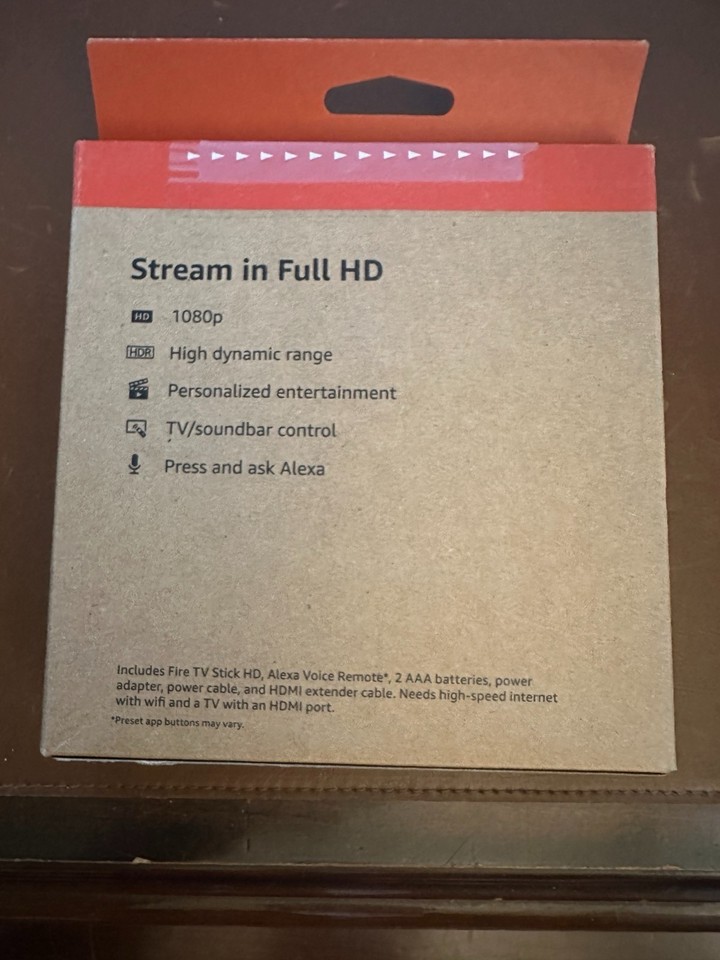 Amazon Fire TV Stick HD w Alexa Voice Remote w TV control Newest Model ...