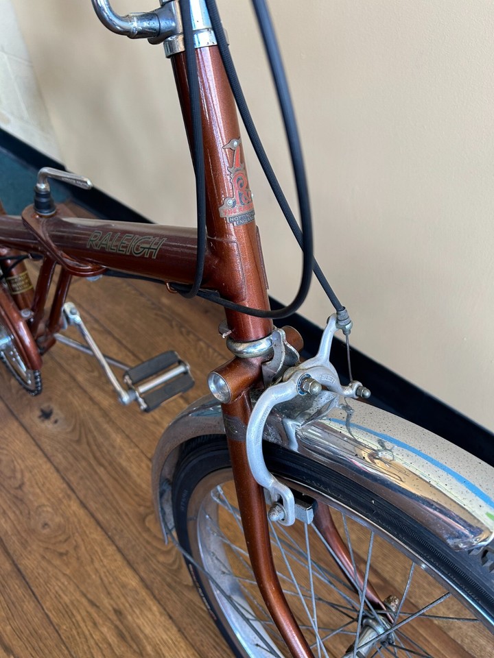 Vintage 1976 Raleigh Folder - Excellent Condition - Barn Find - with OE ...