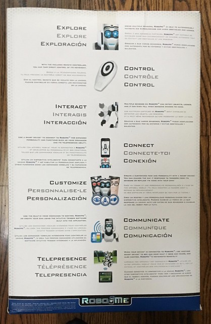 WowWee RoboMe Fully Customizable Robotic Buddy Robot Kit Voice ...