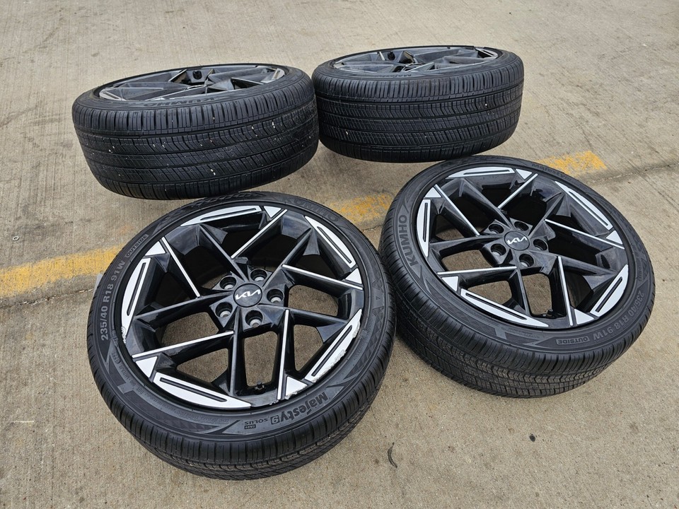 18" Kia K4 K5 OEM wheels rims tires Sonata Stinger Forte Optima 2024 ...