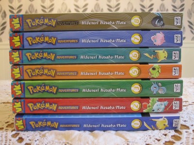 POKEMON ADVENTURES Manga (English) 7 Volumes 1-3, 5-8 Paperback Book ...
