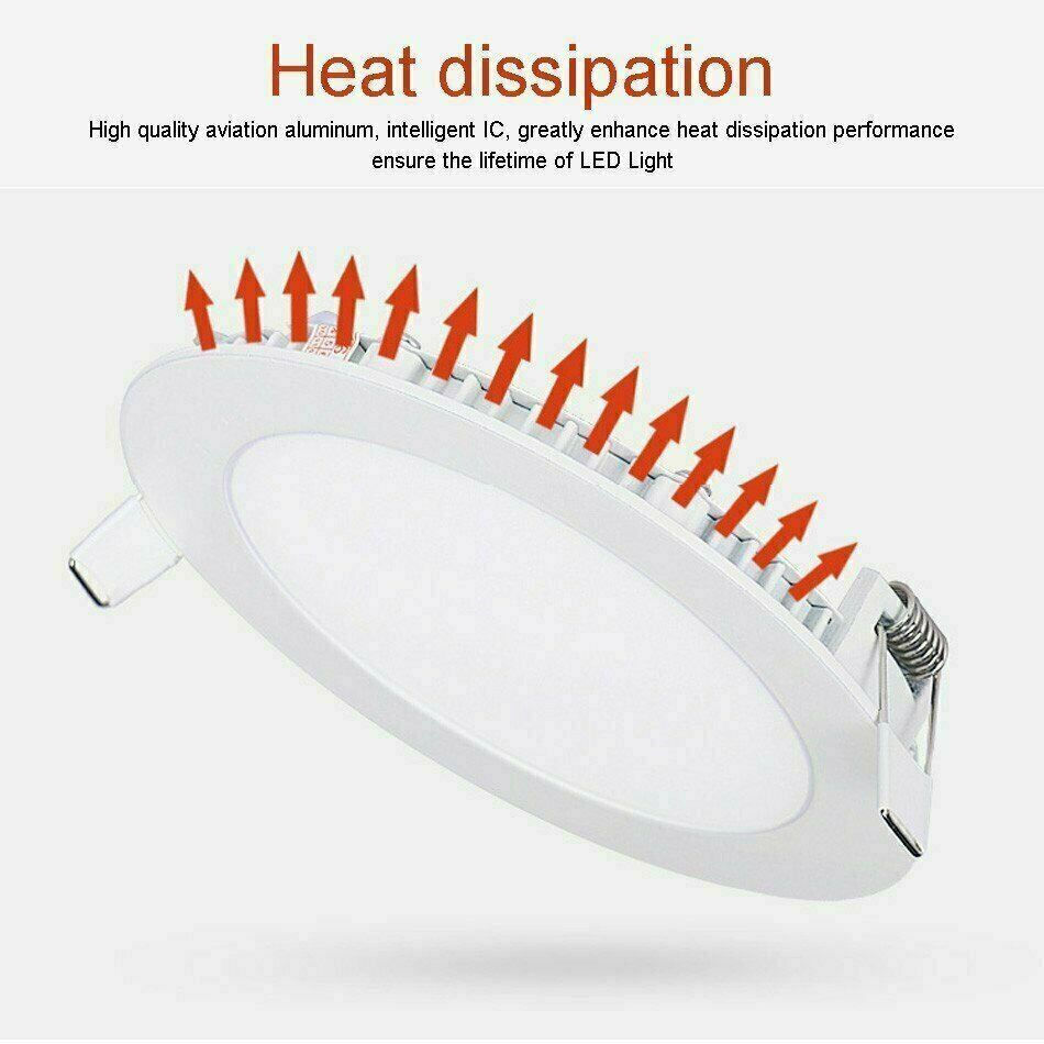 LED Flat Panel Ceiling Spot Lights Downlights Spotlights Ultra Slim ...