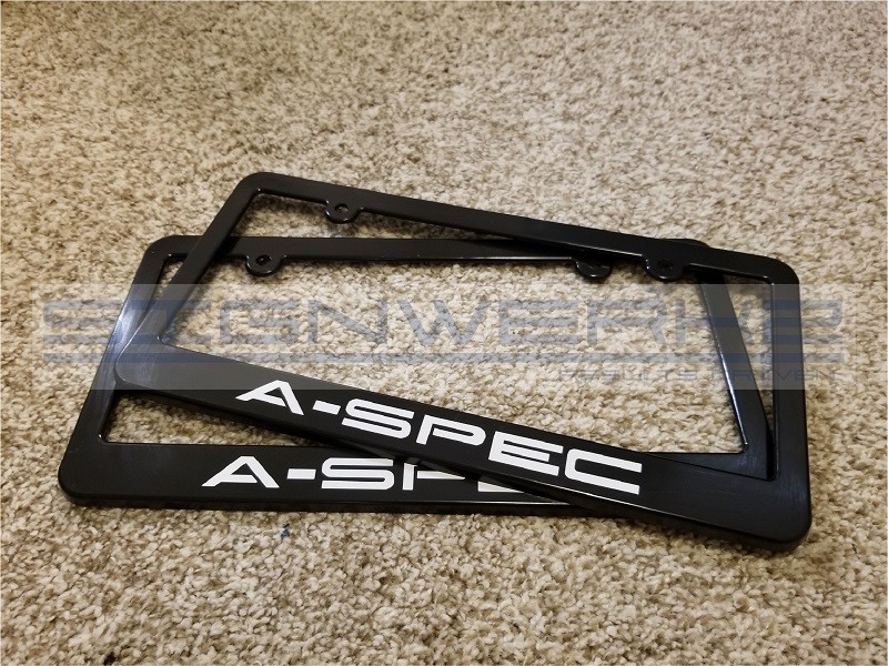 Acura Aspec License Plate Frame Racing RDX ILX TLX NSX Type S CSX ...