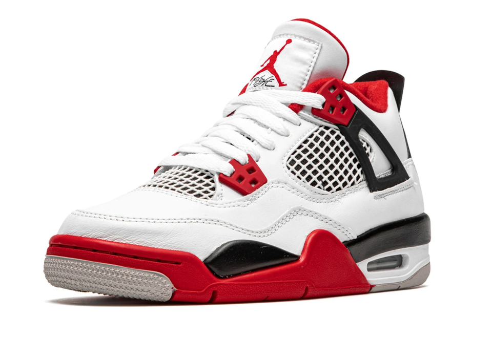 Nike Air Jordan 4 Retro Fire Red Jordan 4 Fire Red AJ4 Fire Red ...