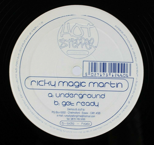 RICKY MAGIC MARTIN UNDERGROUND 12" UK GARAGE DJ VINYL *QUICK SHIP* HS101 | eBay