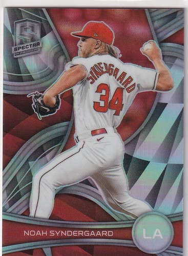 2022 SPECTRA PRIZMS SILVER NOAH SYNDERGAARD ANGELS METS CHRONICLES (AA ...