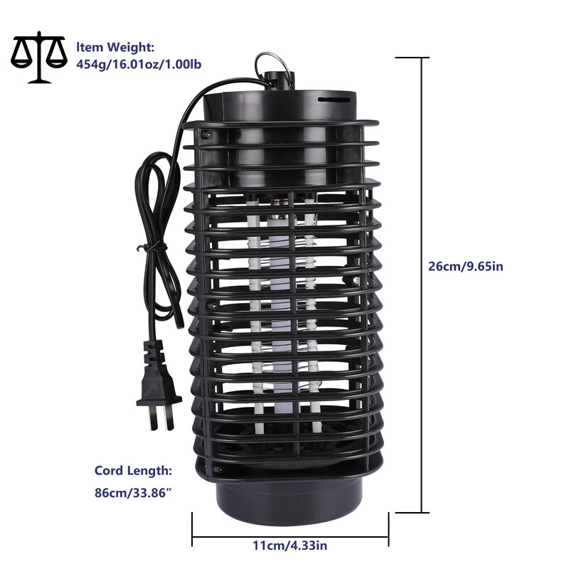 Electric UV Mosquito Repellent Lamp Outdoor/Indoor Fly Bug Insect ...