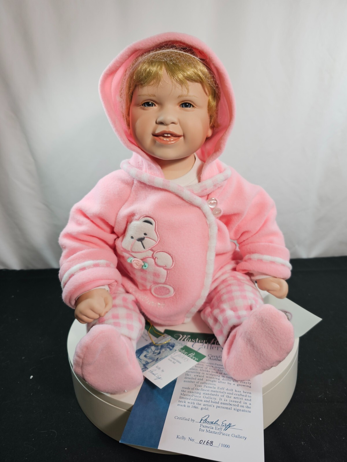 Rare Vintage Bisque Artist Doll ~ Kelly by Pamela Erff ~ NIOB ~ Low ...