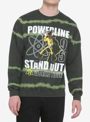 DISNEY GOOFY MOVIE POWERLINE TIE DYE SWEATER mens SIZE S L XL 2X NEW | eBay