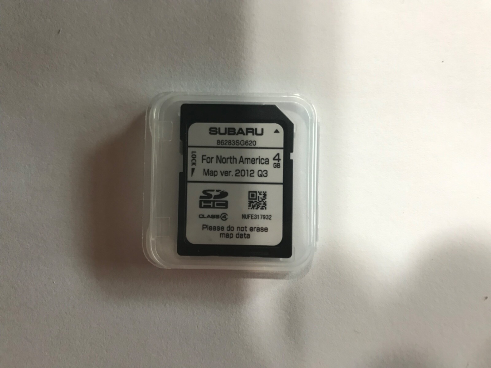 2014 Subaru Crosstrek Impreza Navigation SD Card Map Data 86283FJ620 ...