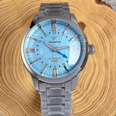 NH34 Tandorio Dive 39mm Sapphire Glass GMT Automatic Men Watch Texture ...