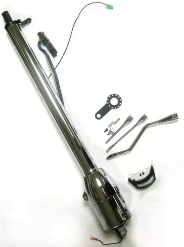 "Street Rod Vintage Custom Chrome 30"" Tilt Steering Column Shift ...