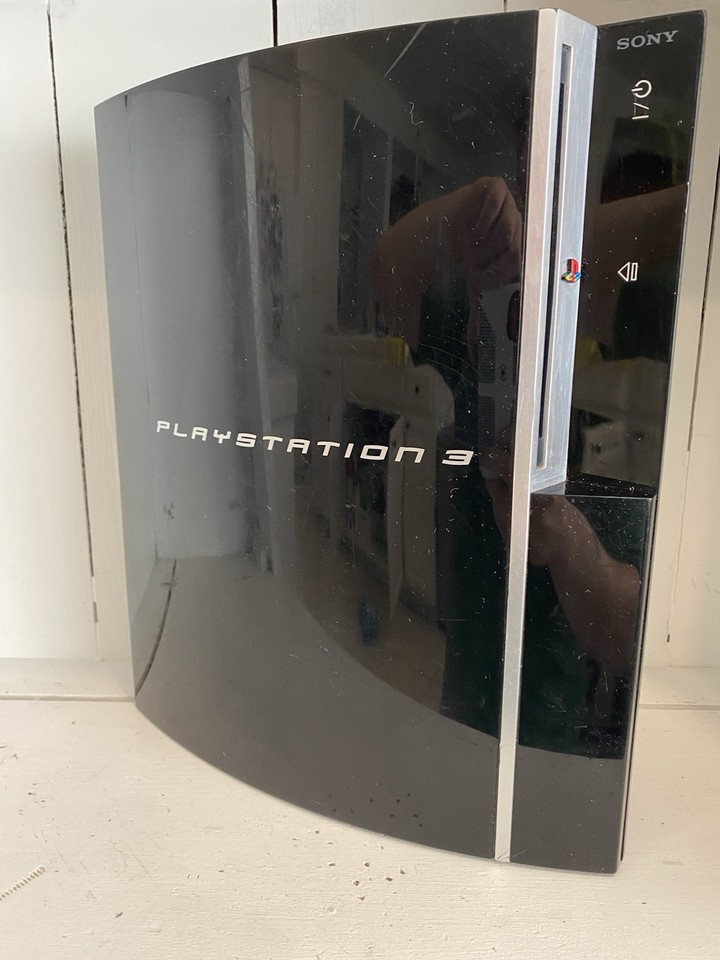 Sony PlayStation 3 PS3 Fat Console CECHH01 40GB W/ Controller RESTORED ...