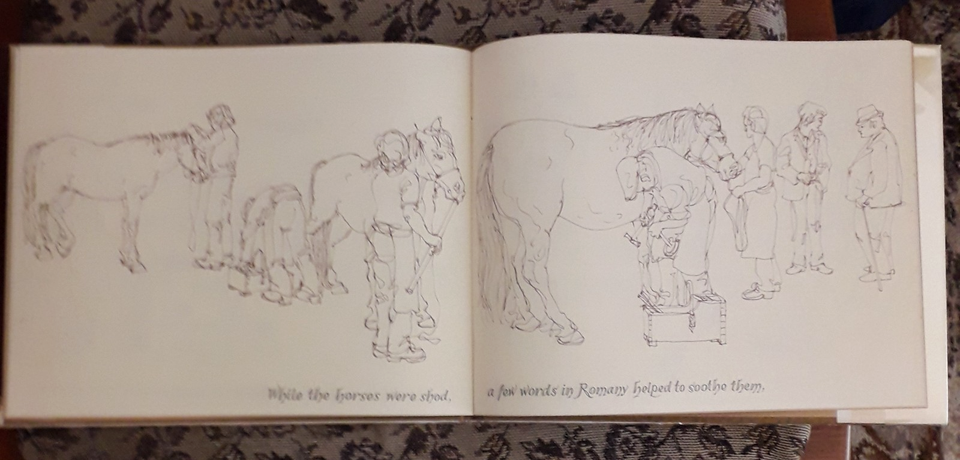 ALBINS HORSES RECOLLECTIONS OF APPLEBY FAIR BY ALBIN TROWSKI 1974 1ST ...