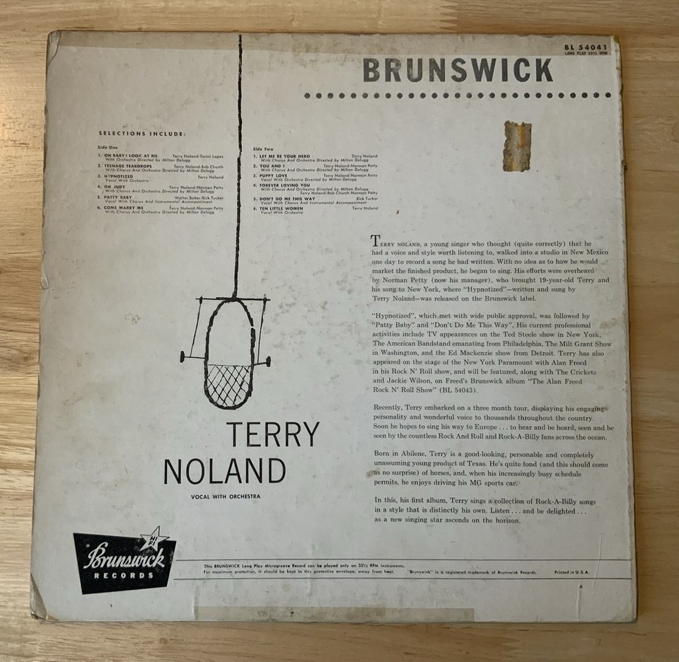 Terry Noland Brunswick BL 54041 | eBay