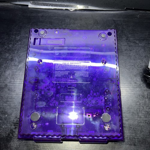 SNES Super Nintendo Console Purple | eBay