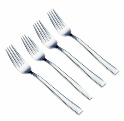 Cutlery Dining Table Forks Dinner Forks Stainless steel 4pc | eBay UK