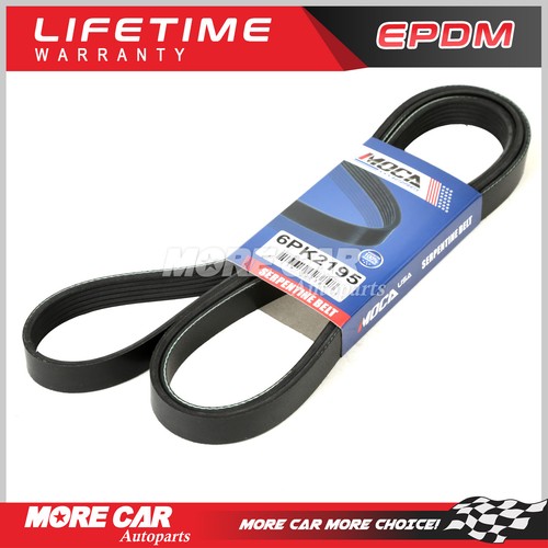 EPDM Serpentine Belt fit Chevrolet Ford Cadillac Subaru Jaguar Pontiac ...