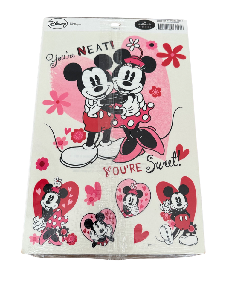 2 Pack HALLMARK DISNEY MICKEY & MINNIE MOUSE MOVEABLE DECORATIONS ...