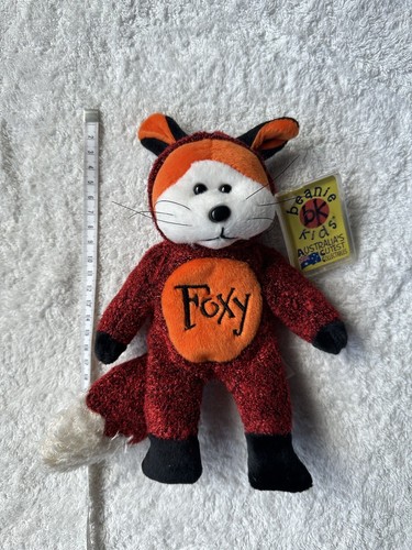 Foxy The Fox Bear Beanie Kid New With Tags | eBay Australia