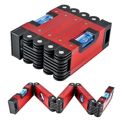 Folding Level Tool Multifunction Portable Level Measuring Tool ...