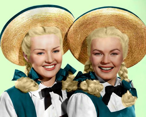 Photo 8x10 - BETTY GRABLE - JUNE HAVER #0003 - COLORIZED or BLACK ...
