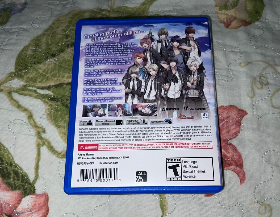 Norn9: Var Commons (Sony PlayStation Vita, 2015) Otome Game ...