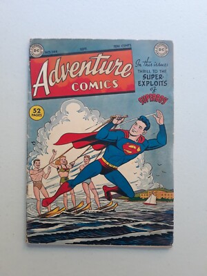 Adventure Comics #144 DC Golden Age Superboy 1949 Scarce | eBay