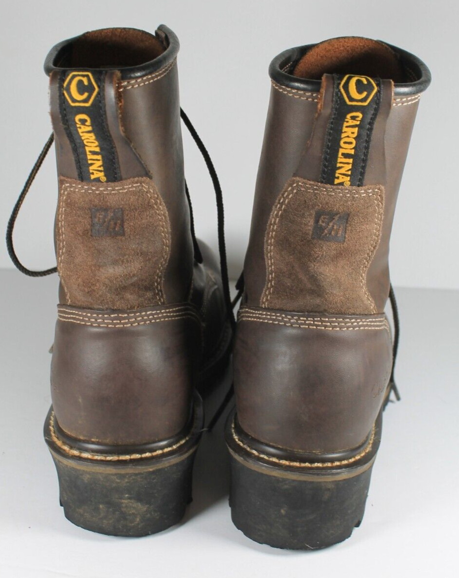 Carolina CA7550 Steel Toe 8" Logger Boots Mens Size 9… - Gem