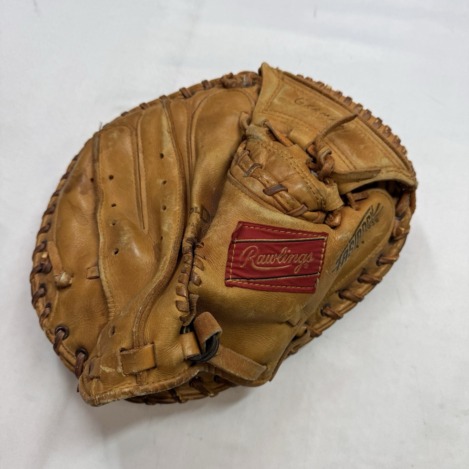 Vintage Rawlings Johnny Bench RL 10 Catchers Mitt Glove Fastback Pro ...