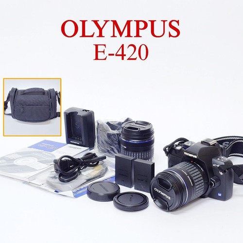 Olympus E-420 Double Zoom Kit Digital Slr Camera | eBay
