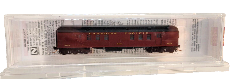 N Scale Micro-Trains 140 00 080 Canadian Pacific RPO Heavyweight Pass ...