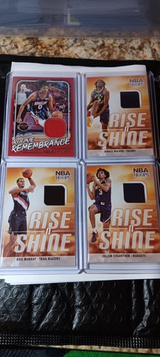 2023-24 Panini NBA Basketball Patch Card Lot (4) | eBay