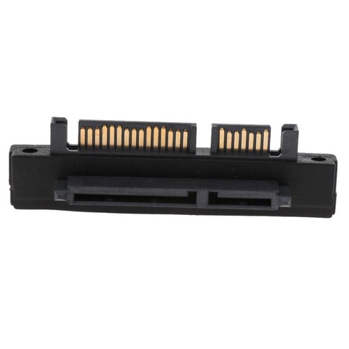 90 Degree 22 Pin Male to SAS 5 Pin Female Extension Adapter | eBay