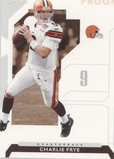 2006 Playoff NFL Playoffs - Charlie Frye #15 Silver Proof /250 for sale ...