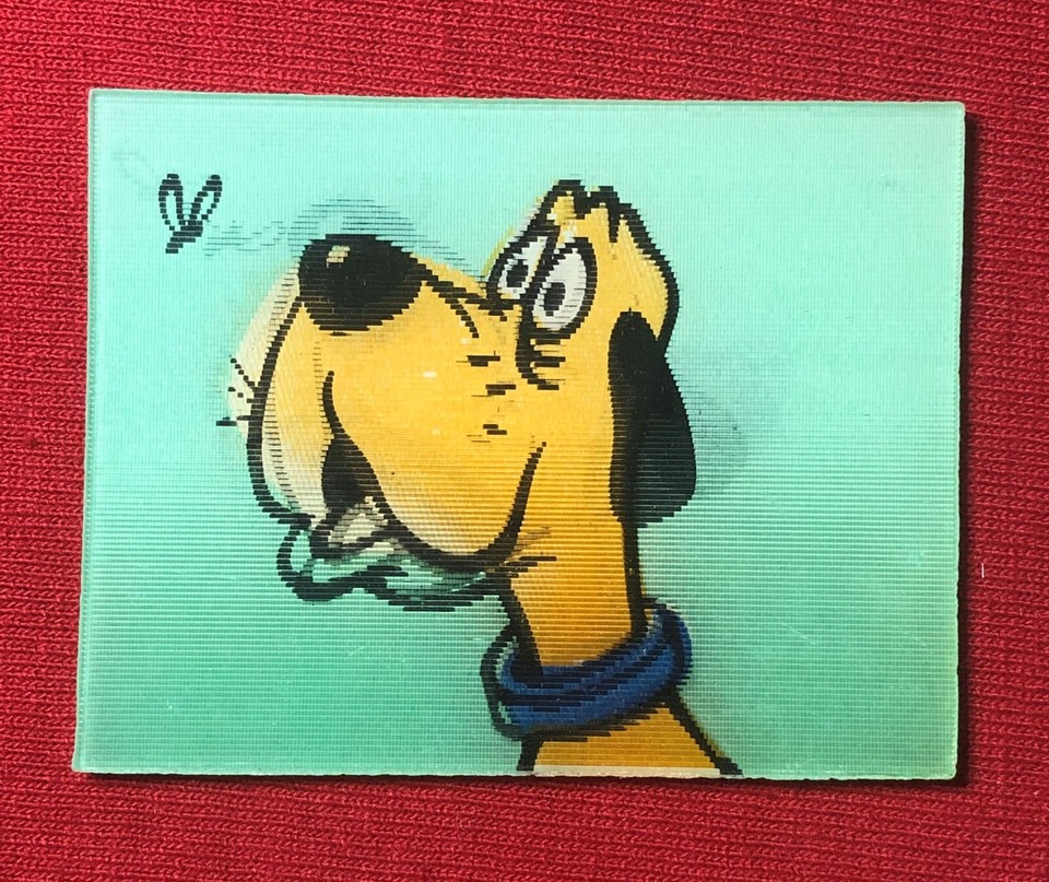 Flicker Vari-Vue PLUTO Cartoon Dog Winkie Blinky Lenticular Card Motion ...