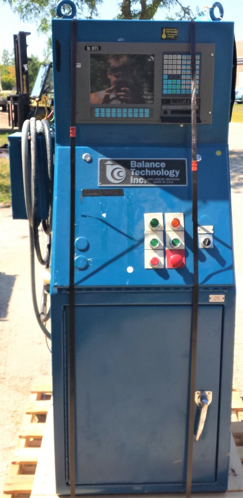 1998 Balance Technology Inc BTI H-250 Horizontal Balancer | 250lb ...