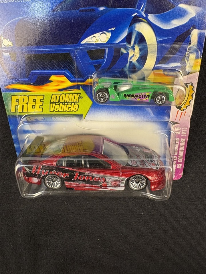 2003 HOT WHEELS CAR CARBONATED CRUISERS 3/5 SS COMMODORE 87 ATOMIX W ...