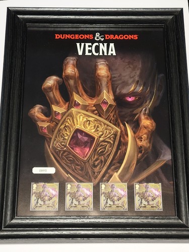 Limited Edition Dungeons & Dragons Vecna Print Framed | eBay UK